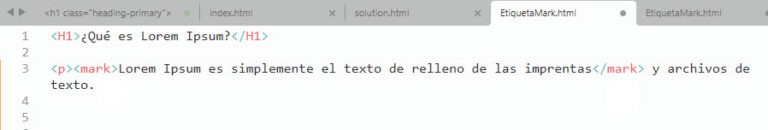 2 formas de resaltar texto en HTML - Òria Forcada